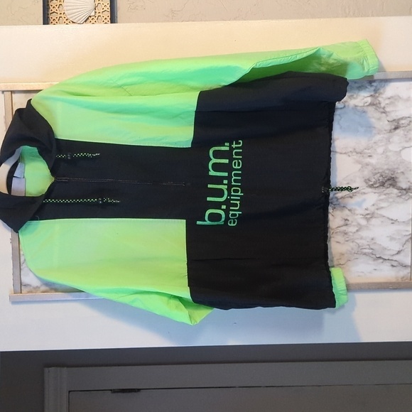 B.U.M. Equipment | Jackets & Coats | Vintage Bum Equipment Windbreaker ...